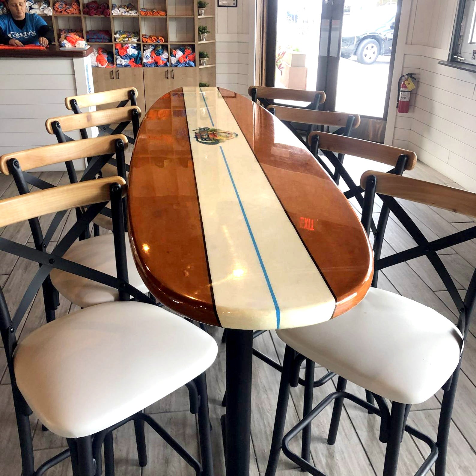 Surfboard Bar Tops – Marker Six