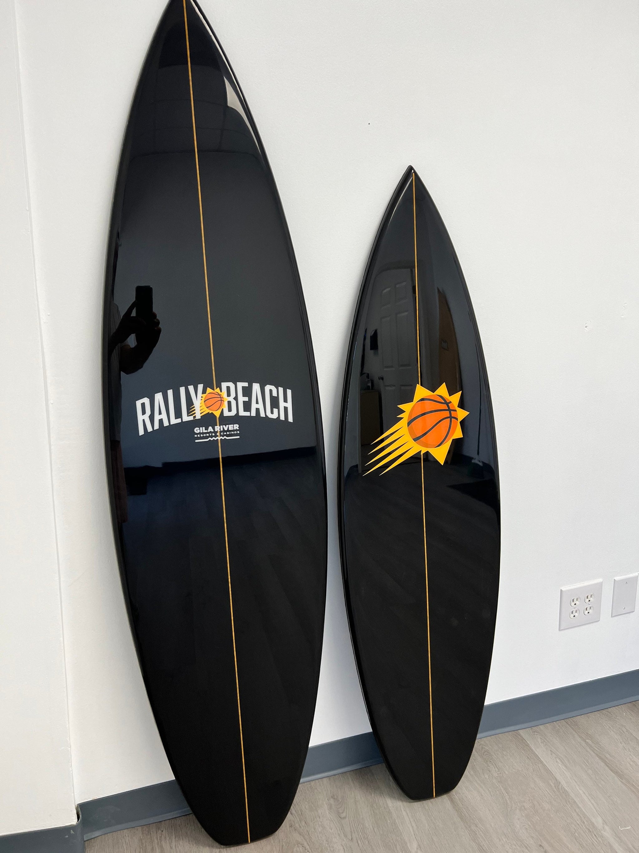 Custom Logo Single Color Shortboard Wall Hanger – Marker Six